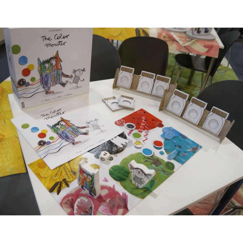 JUEGO DE MESA EL MOUNSTRO DE COLORES | Tiempo de Juegos