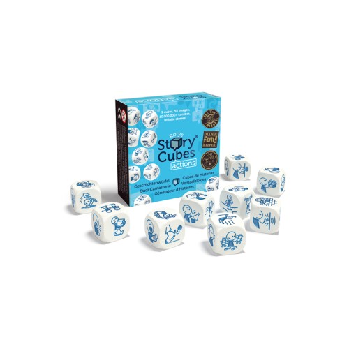 Juego de mesa Story Cubes Acciones | Tiempo de Juegos