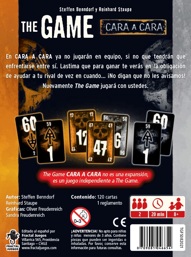 JUEGO DE MESA THE GAME CARA A CARA | Tiempo de Juegos