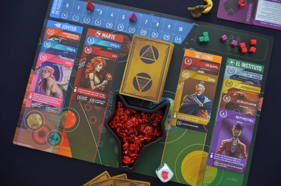 JUEGO DE MESA AMANECER ROJO | Tiempo de Juegos