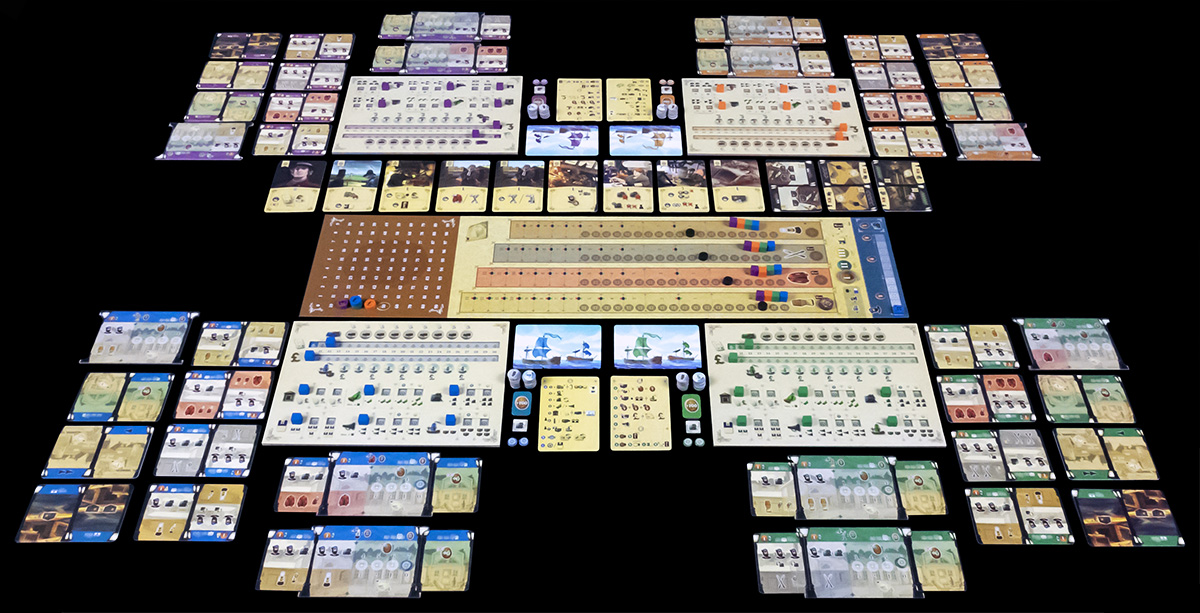 JUEGO DE MESA ARKWRIGHT:EL JUEGO DE CARTAS | Tiempo de Juegos