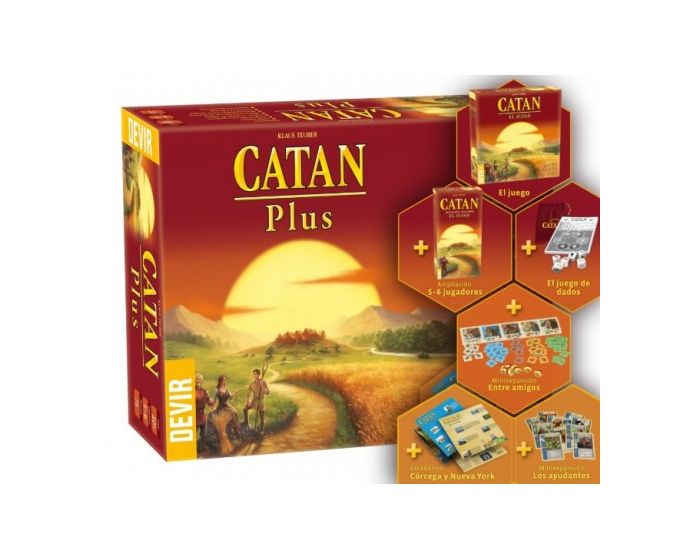 CATAN PLUS | Tiempo de Juegos