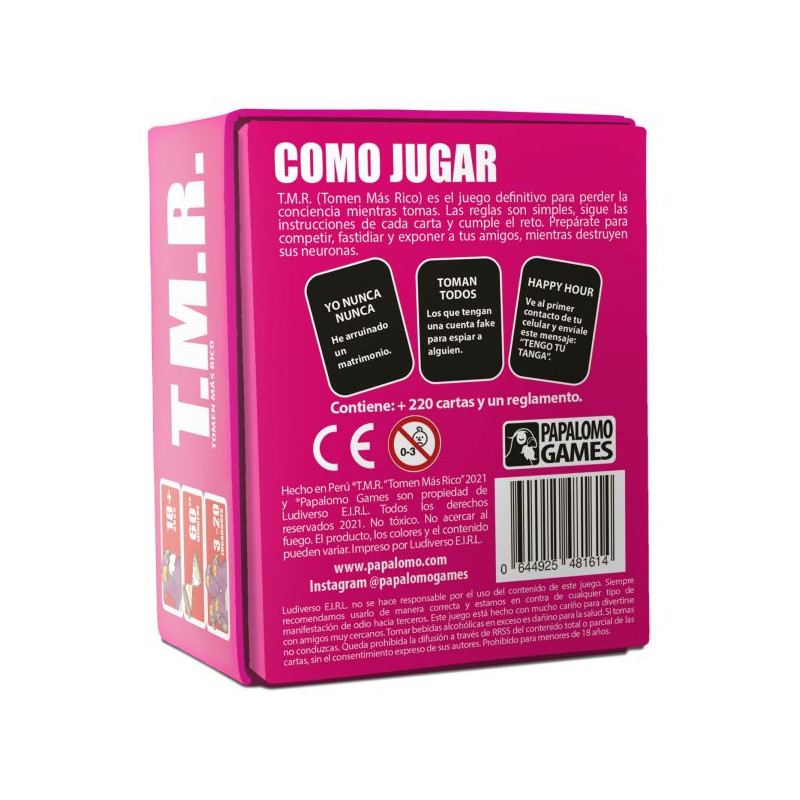 TMR- TOMEN MAS RICO | Tiempo de Juegos