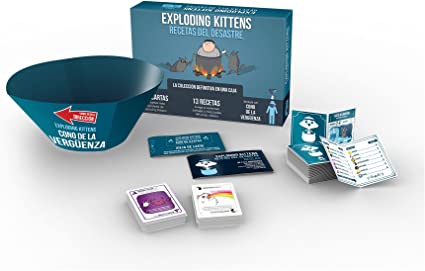 EXPLODING KITTENS RECETAS DEL DESASTRE | Tiempo de Juegos