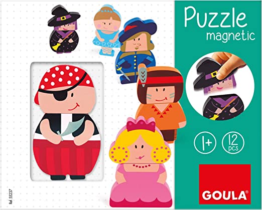 MAGNETIC INTERCHANGEABLE CHARACTERS GOULA | Tiempo de Juegos