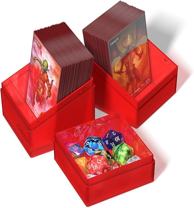 'PORTA DECK - BOULDER'N'TRAY DECK CASE 100+ RUBY ULTIMATE GUARD | Tiempo de Juegos