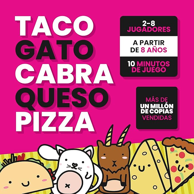 TACO GATO CABRA QUESO PIZZA | Tiempo de Juegos
