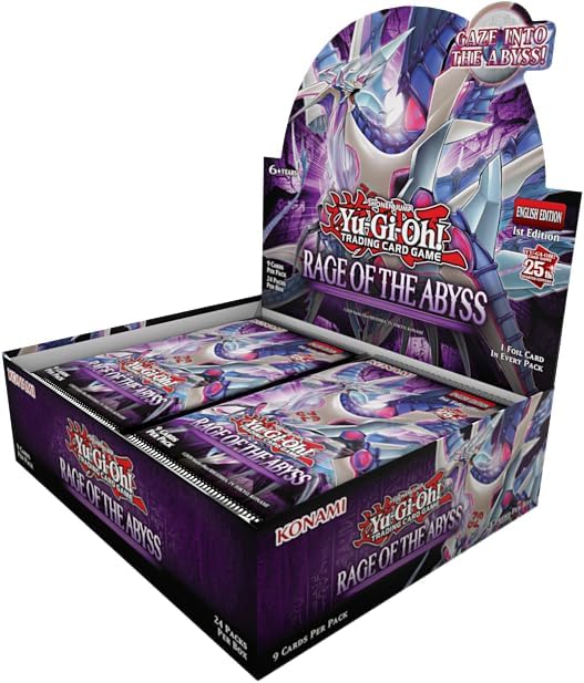 BOOSTER PACK RAGE OF THE ABYSS YU-GI-OH! - ENGLISH | Tiempo de Juegos